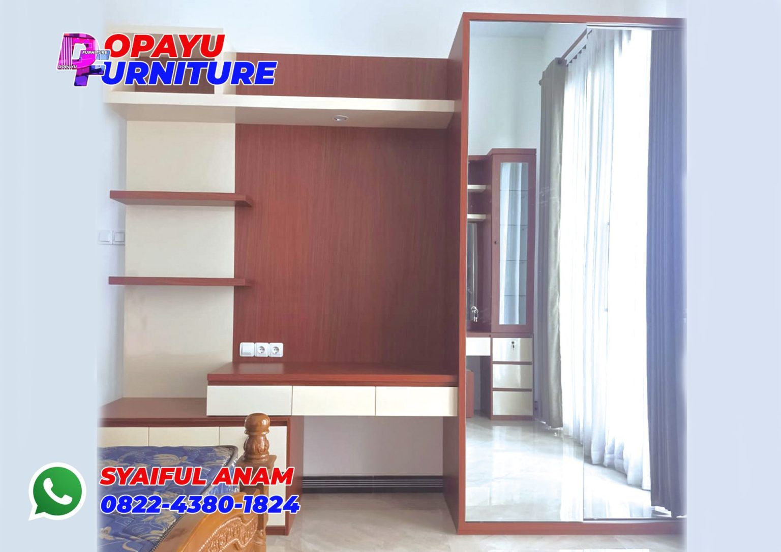 Harga Backdrop TV Per Meter HPL 2025 » Dopayu Furniture