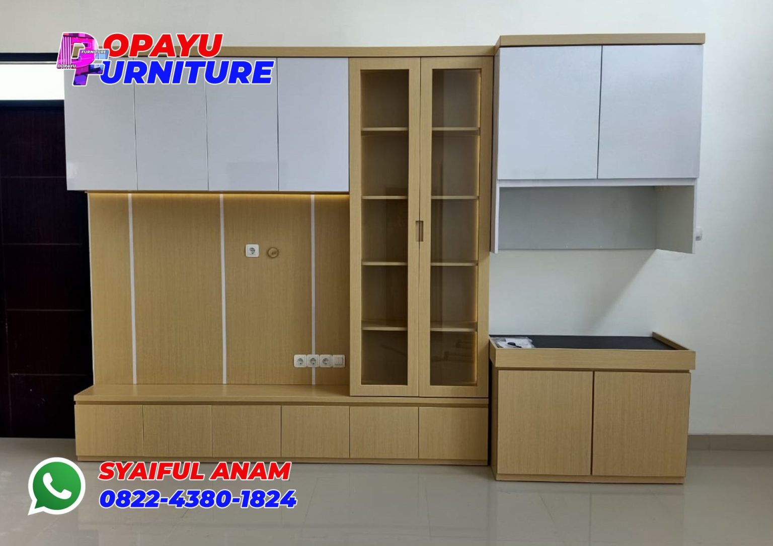 Harga Backdrop TV Per Meter HPL 2025 » Dopayu Furniture